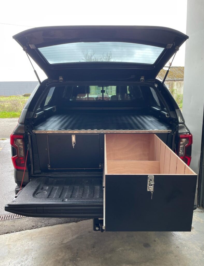 Ford Ranger Drawer System (Large Double) UK Free Shipping