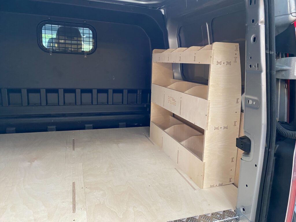 Ford Transit Custom - Three Tier Shelving - Get Stowed