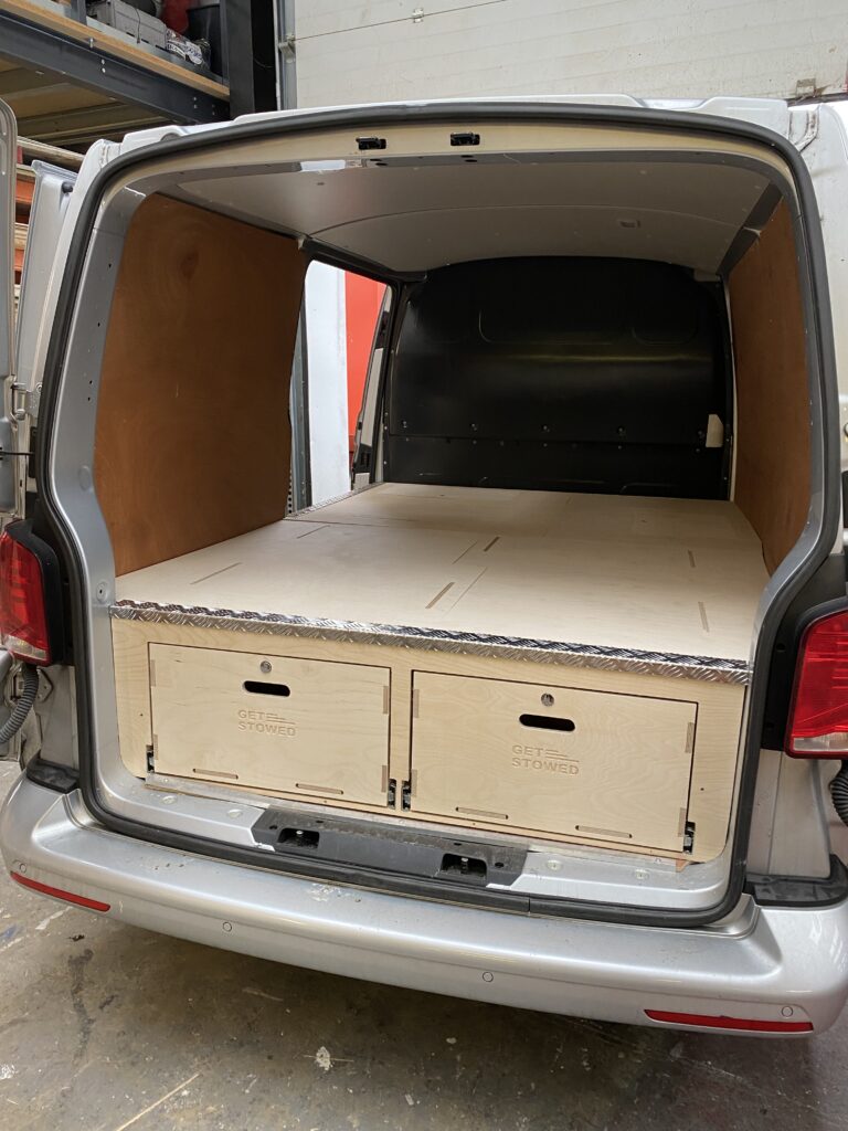 VW Transporter LWB - Full Base Drawers - Get Stowed