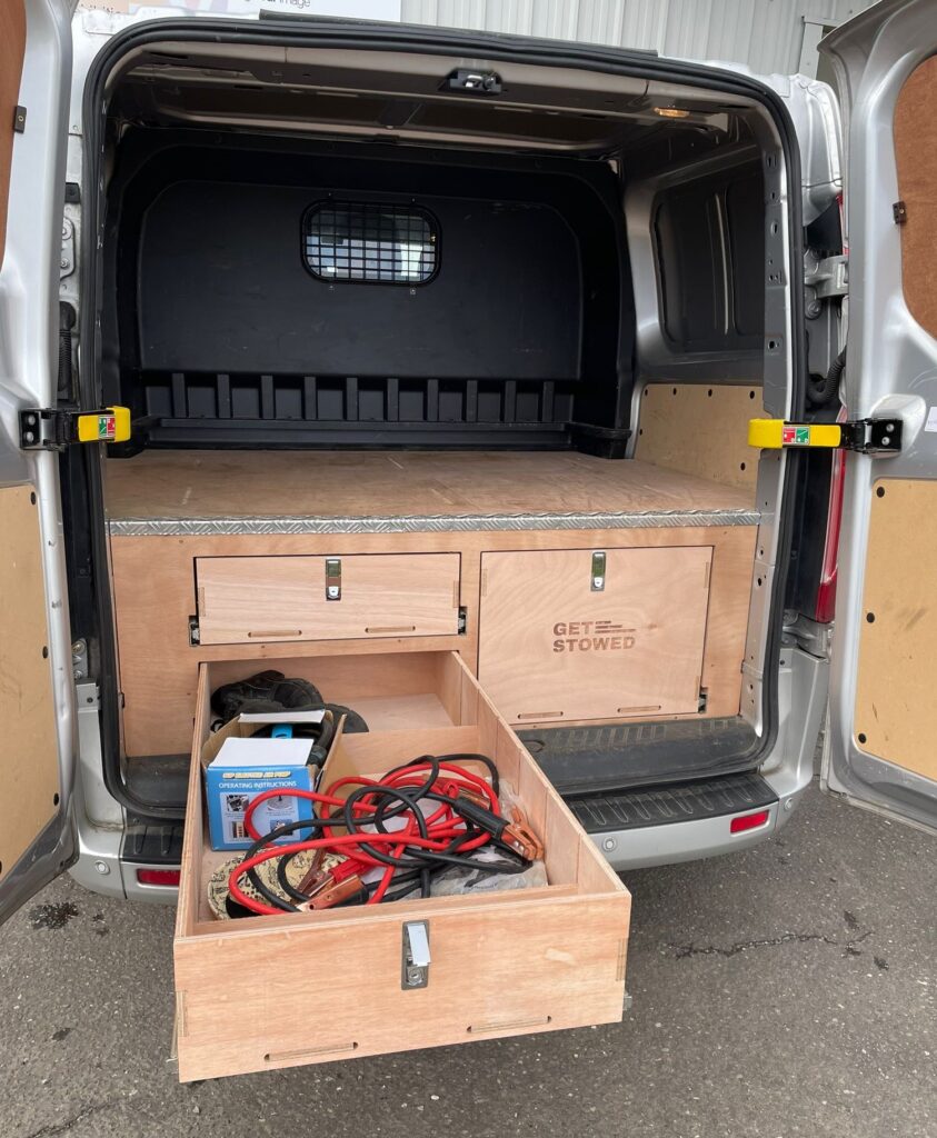 Ford Transit Custom Crew Cab SWB - Triple Drawers - Get Stowed