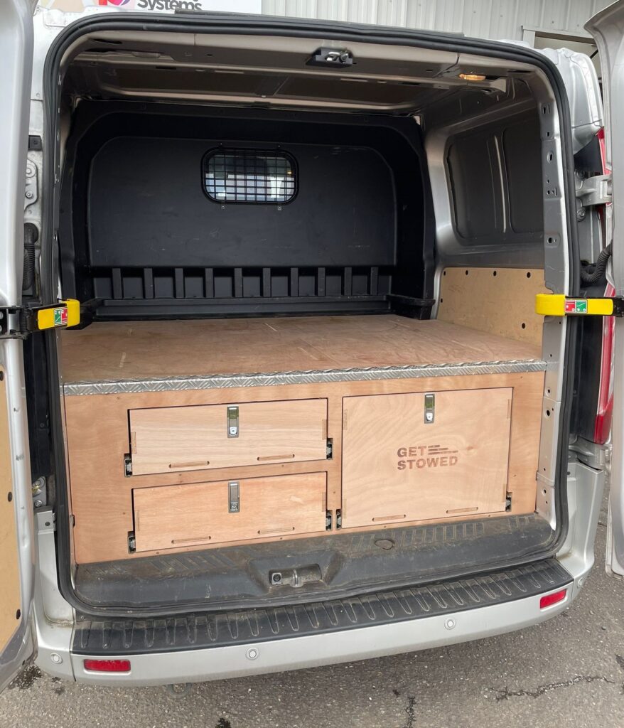 Ford Transit Custom Crew Cab SWB - Triple Drawers - Get Stowed