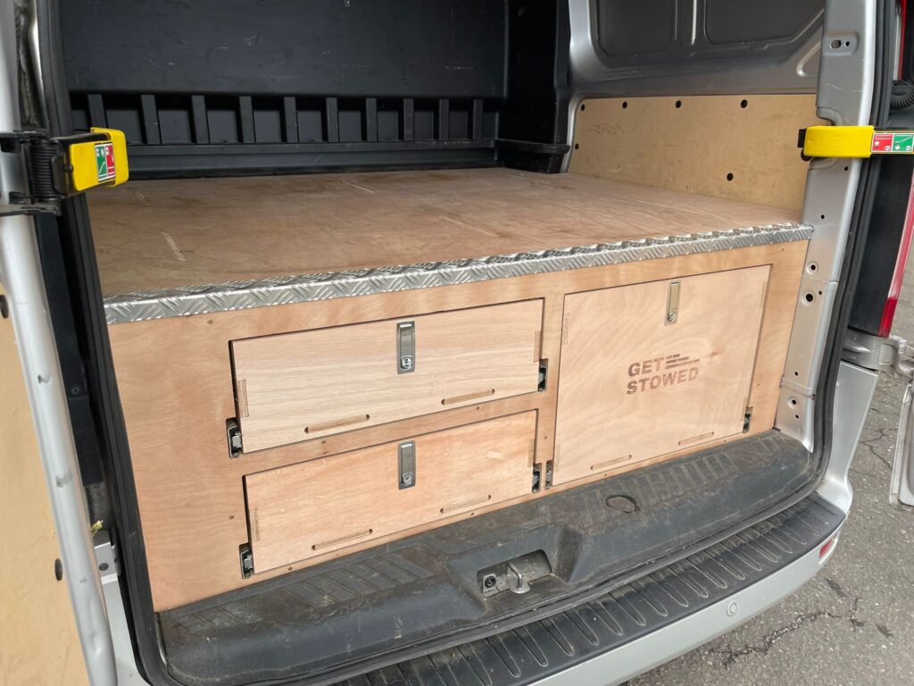 Ford Transit Custom Crew Cab SWB - Triple Drawers - Get Stowed