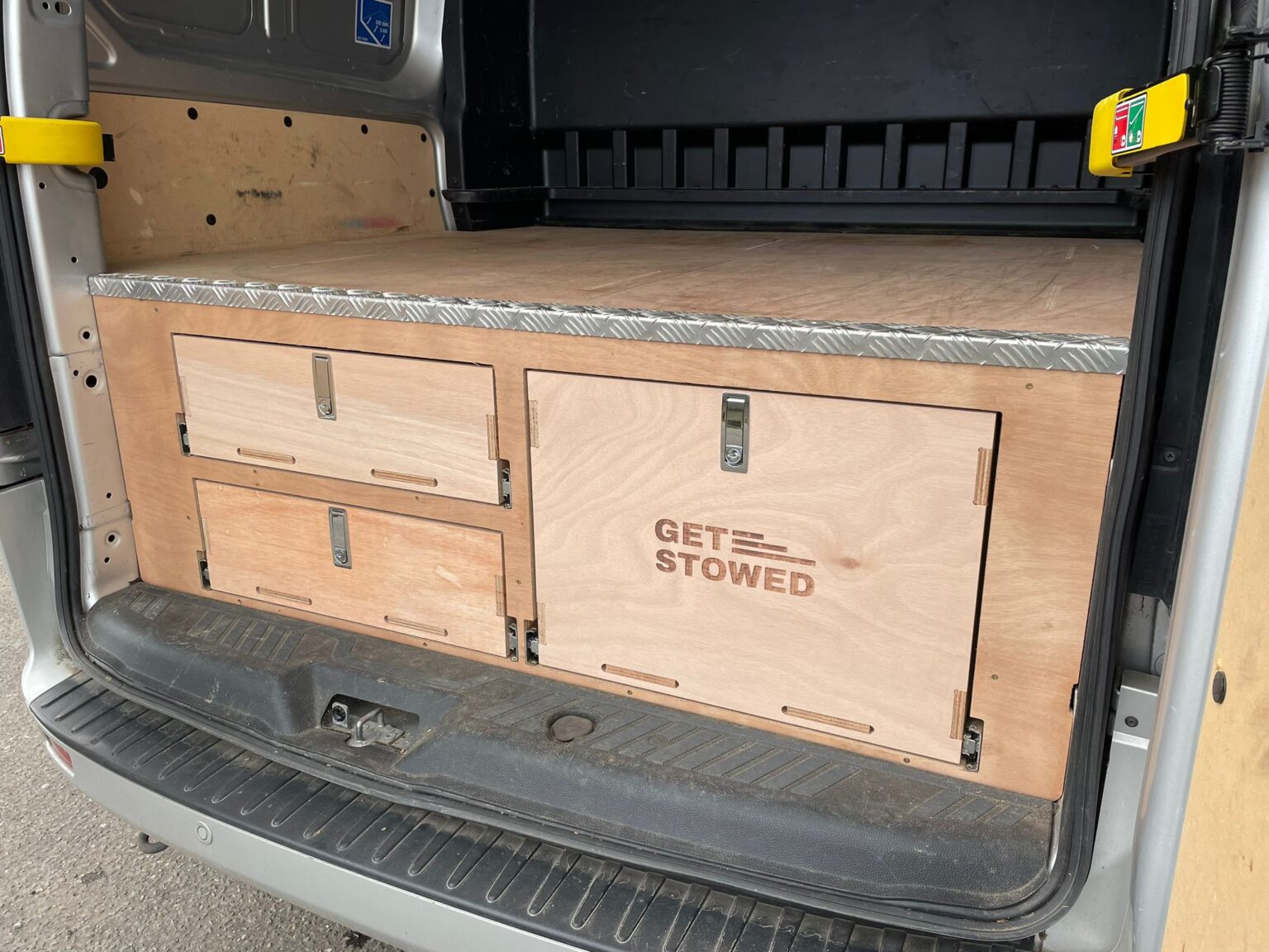 Ford Transit Custom Crew Cab SWB - Triple Drawers - Get Stowed